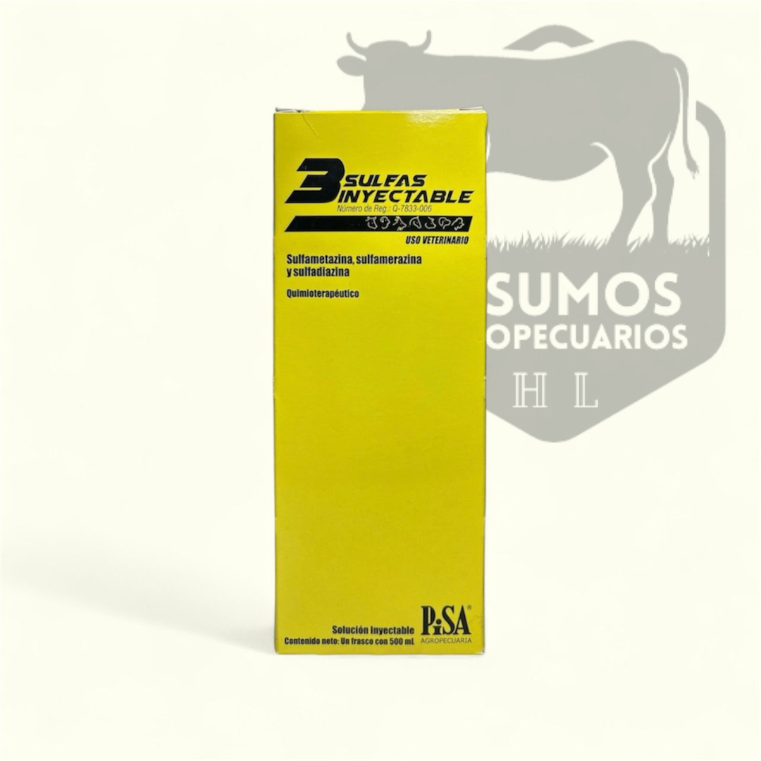3 Sulfas Inyectable – Insumos Agropecuarios HL